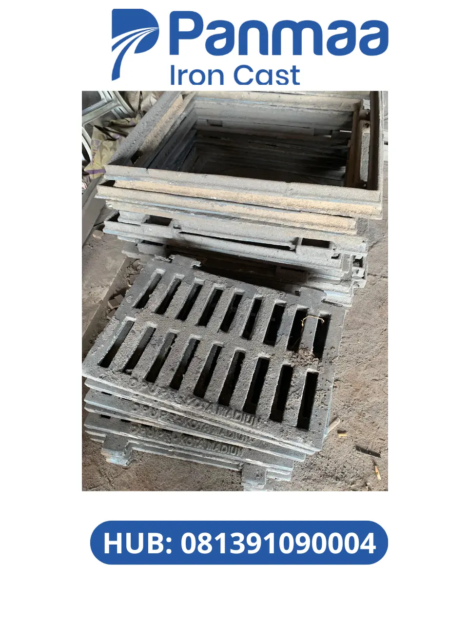 Jual Grating Drainase Cast Iron NTT - panmaaironcast.com