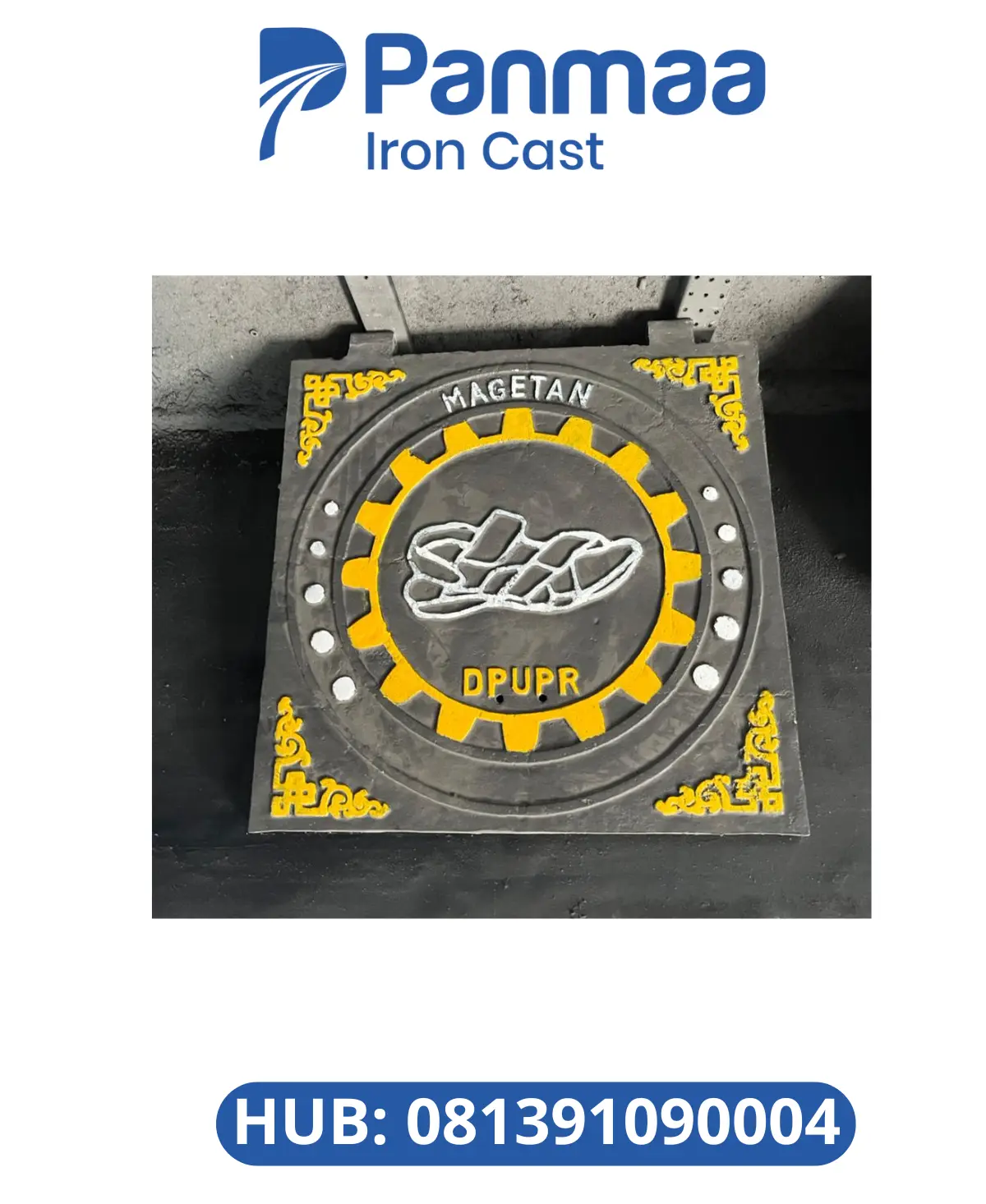 Manhole Cover Custom 60cm Murah - panmaaironcast.com